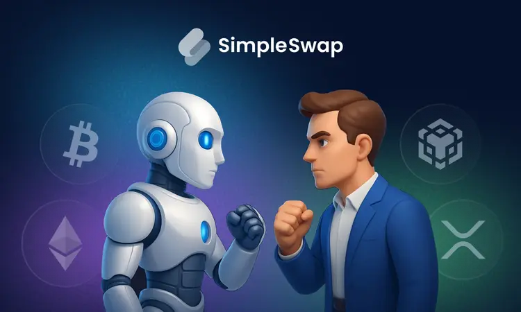 SimpleSwap presenta IA vs humanos en desafío épico